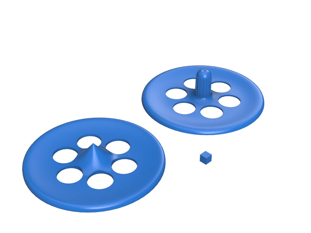 STL file plus 100 seconds spinning - easy print ・Template to download ...