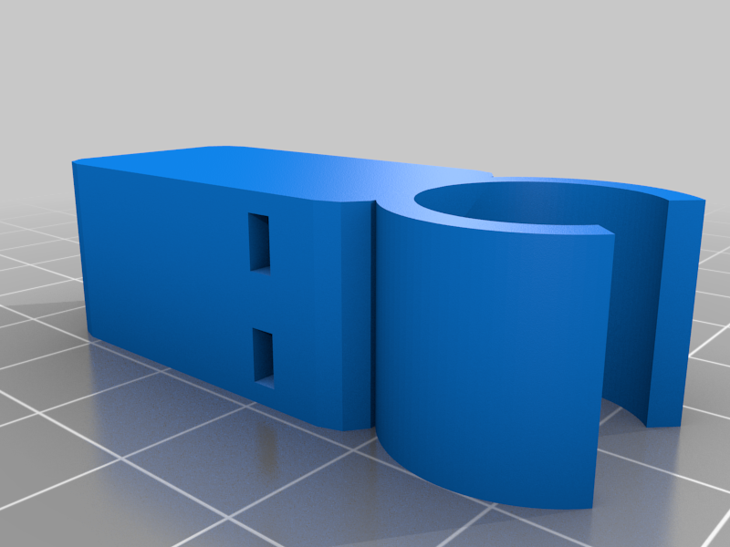 Free 3D file 15mm pipe clip/30mm wall distance ⚙️・Design to download ...