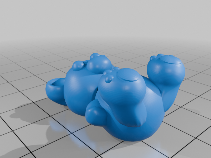 🐻 Cute gummy bear・Free STL File for 3D printing・Cults