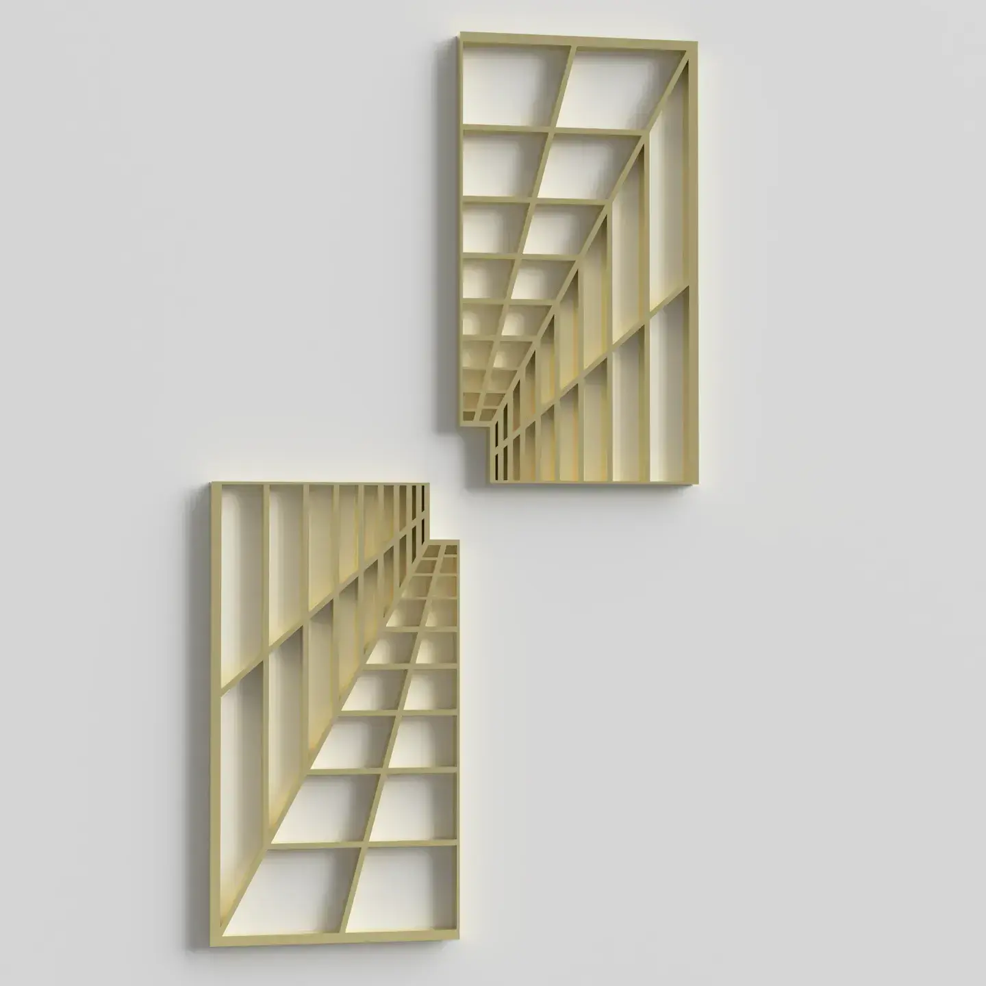 🎨 Vortex Geometric Wall Art (Modular)・Free 3D File for ・Cults