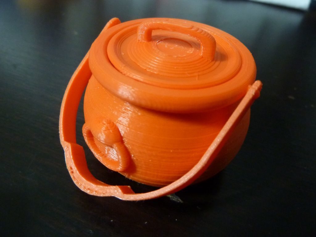 🪄 Black Magic Cauldron - Zauberkessel・Free 3D File for ・Cults