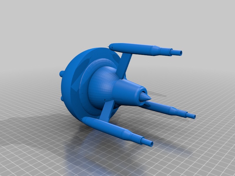 ⭐ Star Trek Romulan Radish class 1:1000・Free 3D File for ・Cults