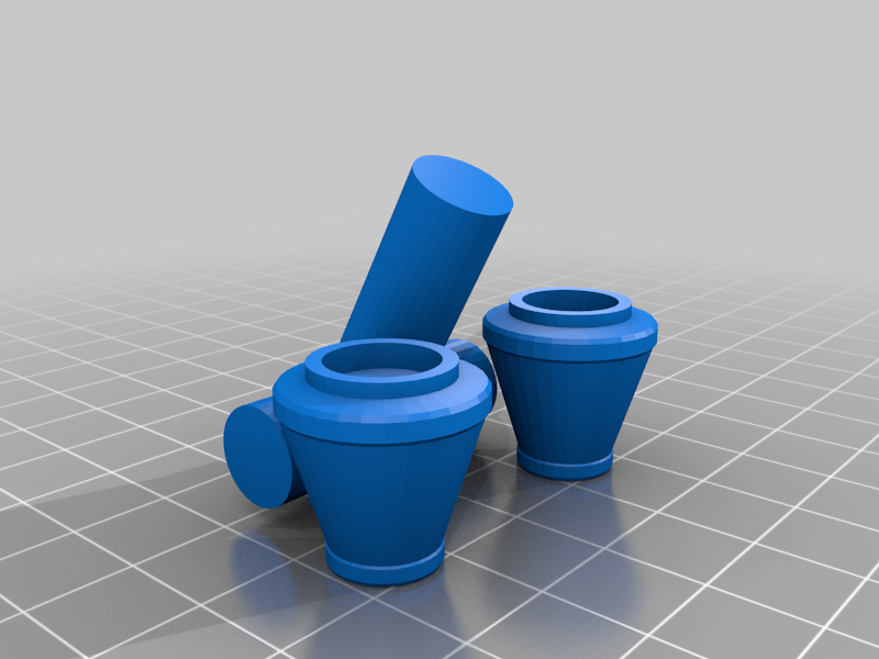 Free 3D file Injora LS3 Engine air intakes for motor cooler 🚁 ・3D print ...