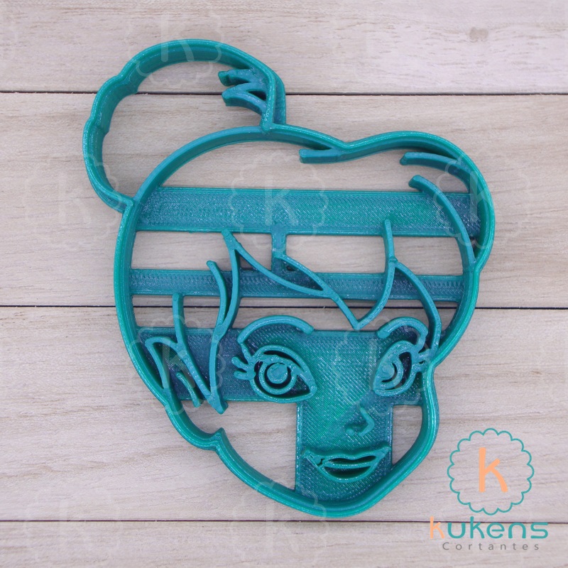 STL file Tinkerbell Face Cutter 🔔 ・3D printing design to download・Cults