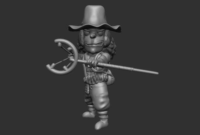 Archivo STL Usopp wolf 🐺 ・Modelo para descargar y imprimir en 3D・Cults