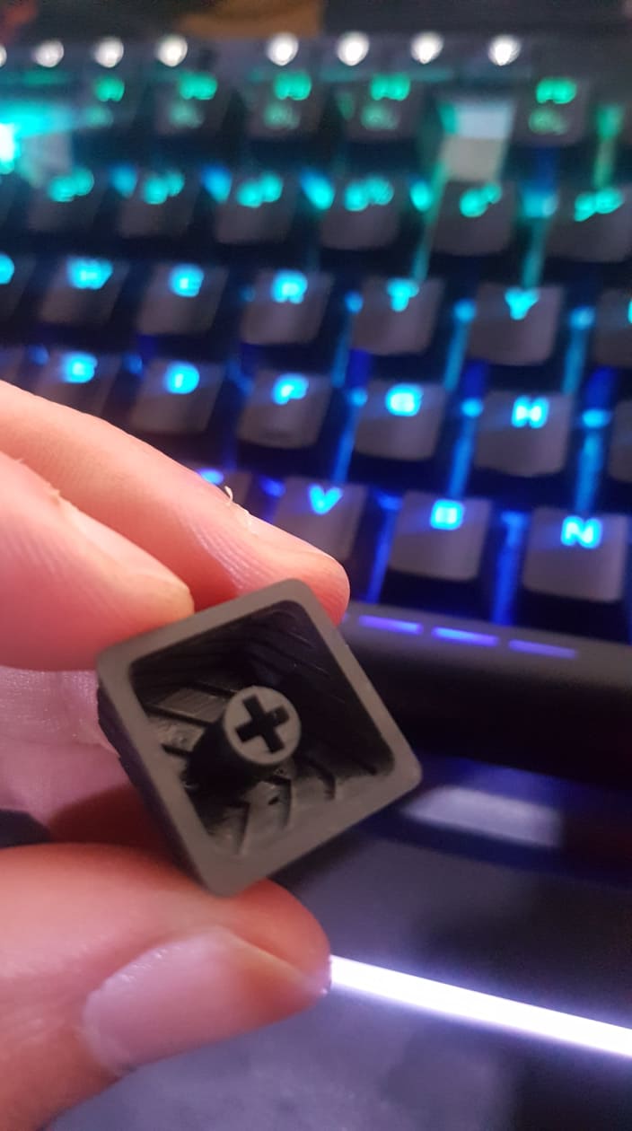 STL file Keycap "esc" Amd Ryzen Wave Design 🌊 ・3D printer model to ...