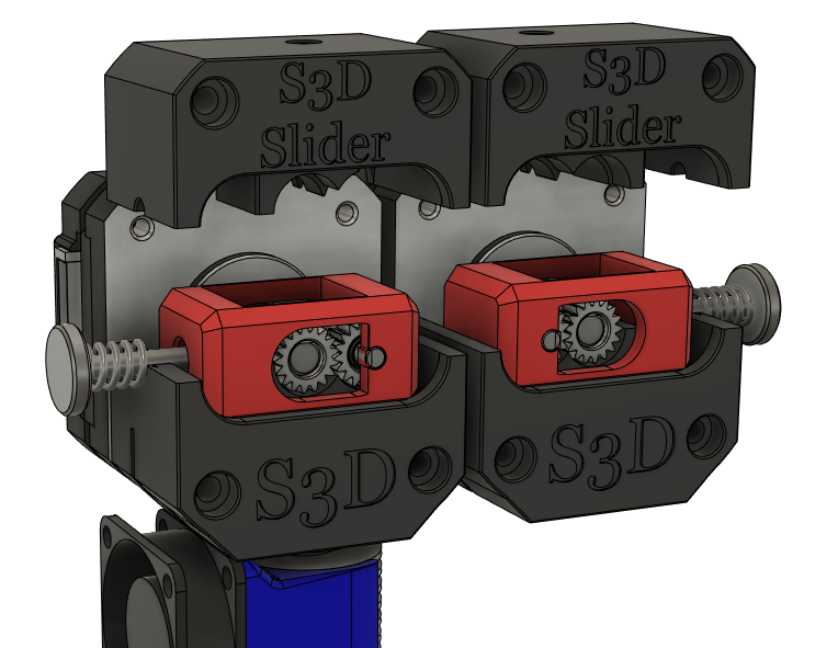Free 3D file S3D Slider Extruder 🔧 ・3D printer design to download・Cults