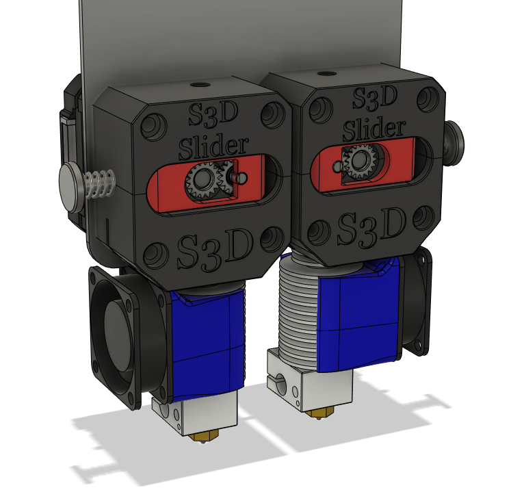 Free 3D file S3D Slider Extruder 🔧 ・3D printer design to download・Cults