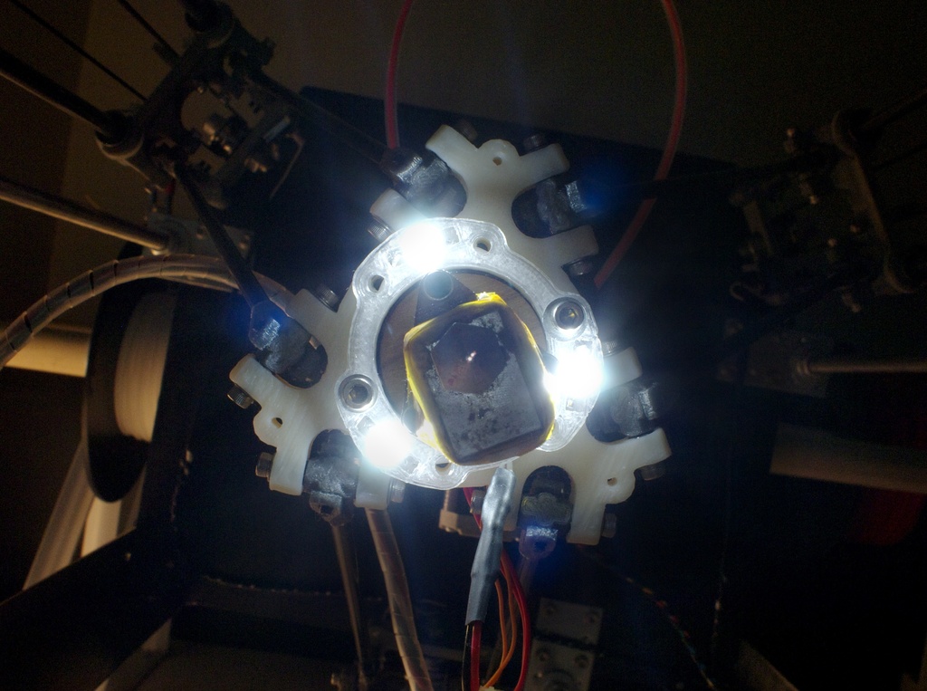 Free 3D file Rostock LED light ring 💍 ・3D printing design to download・Cults