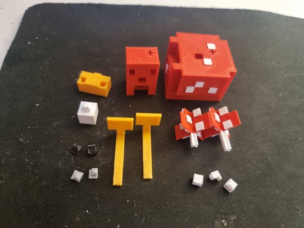 🐦 Minecraft Cluckshroom・Free 3D File for ・Cults