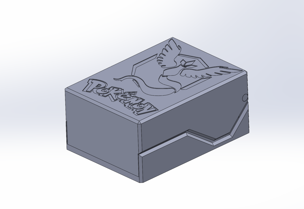 📦 Pokémon Mechanical Deck Box・Free STL File for 3D printing・Cults