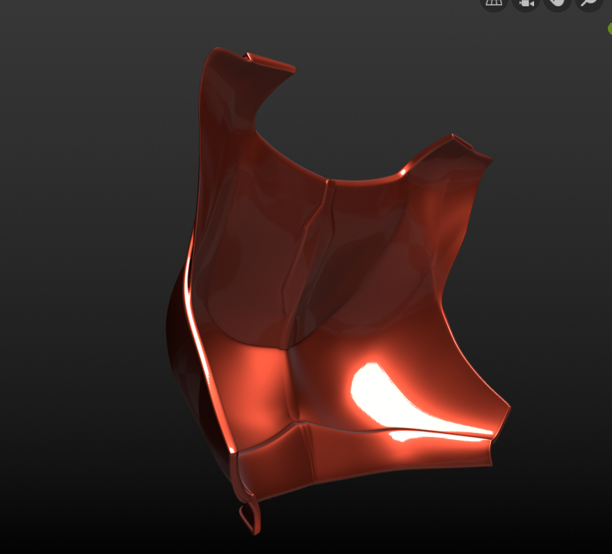 ♀️ Female Mandalorian Chest armor plate armorer based 3D print model ...