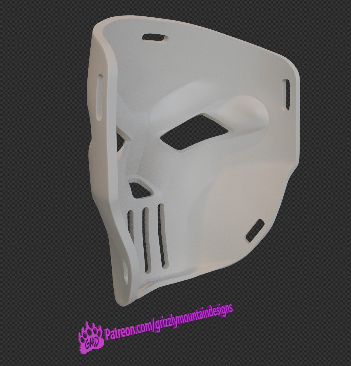 🎬 1990 Casey Jones TMNT Movie style mask. Ninja turtles・ STL File for ...