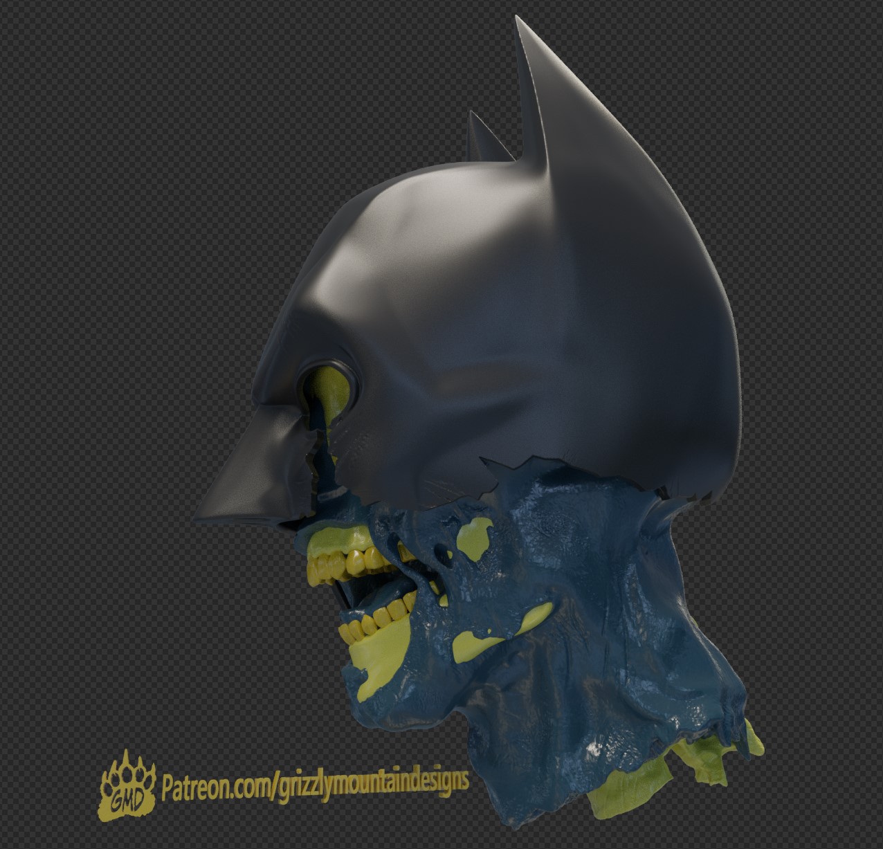 🧟 The Dark Knight Batman Zombie・ STL File for ・Cults