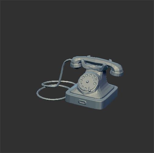 Free STL file accecories diorama telephone 01 📞・3D printer model to ...