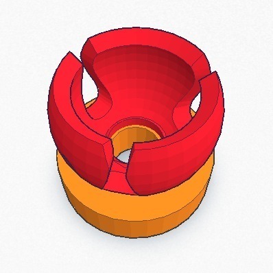 Free 3D file Popcorn Round connectors 🍿 ・3D print object to download・Cults