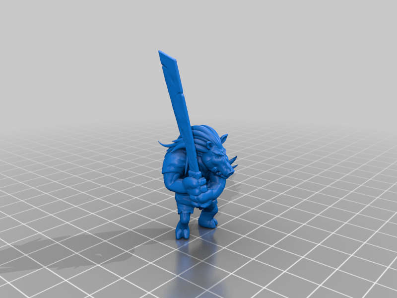 👹 Boarmen Soldiers・Free 3D File for ・Cults