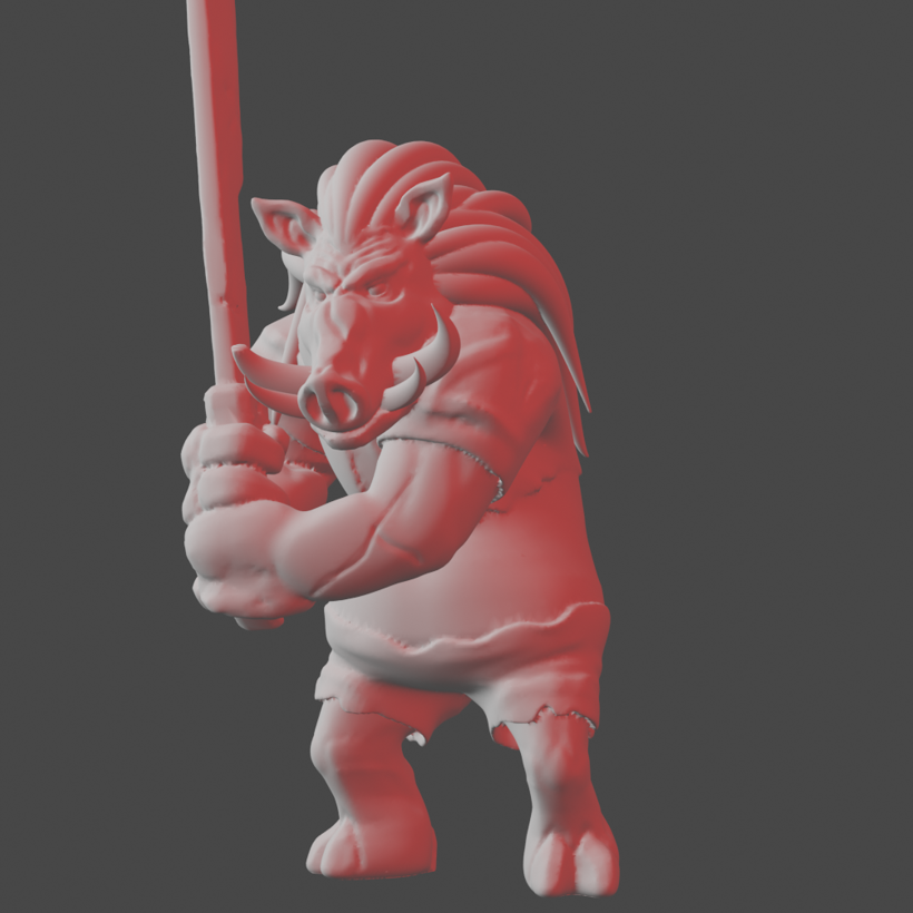 👹 Boarmen Soldiers・Free 3D File for ・Cults