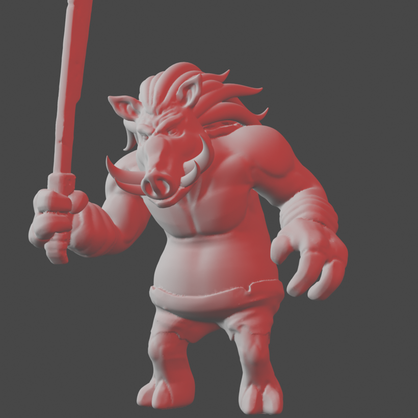 👹 Boarmen Soldiers・Free 3D File for ・Cults