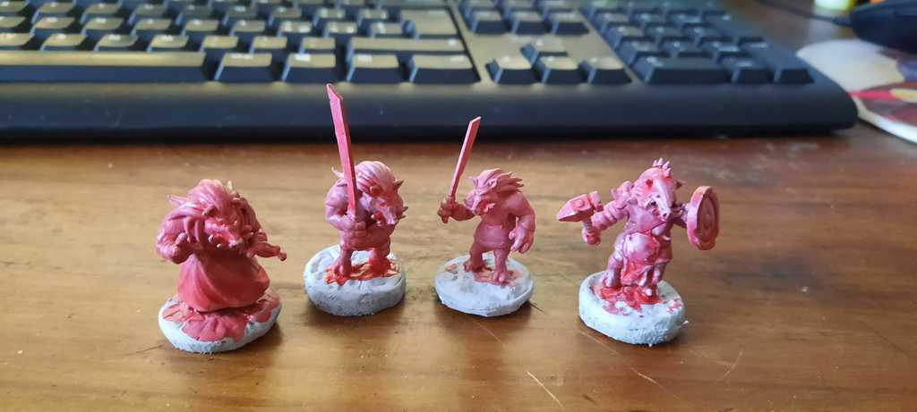 👹 Boarmen Soldiers・Free 3D File for ・Cults
