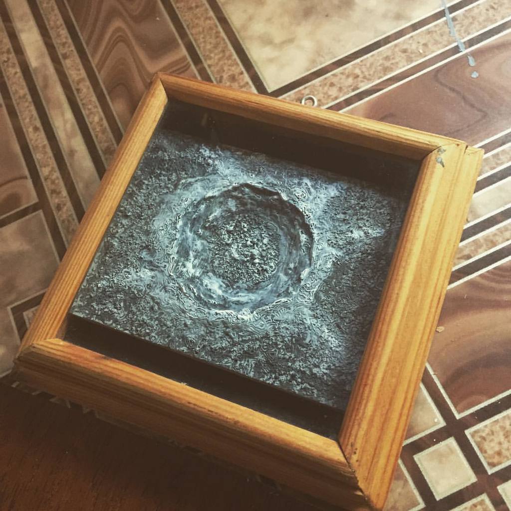 3D printed Copernicus Crater, moon・Cults