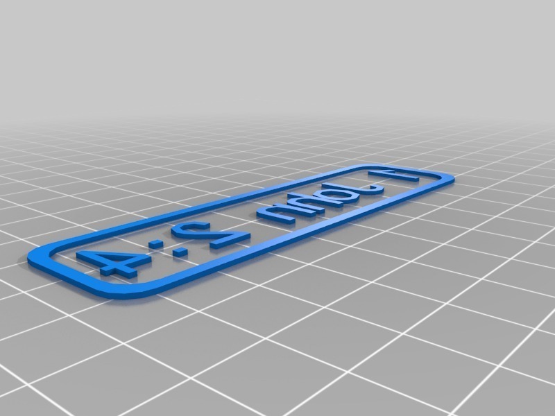 Free 3D file 1 John 2:4 Name Tag 🎨 ・3D printable model to download・Cults