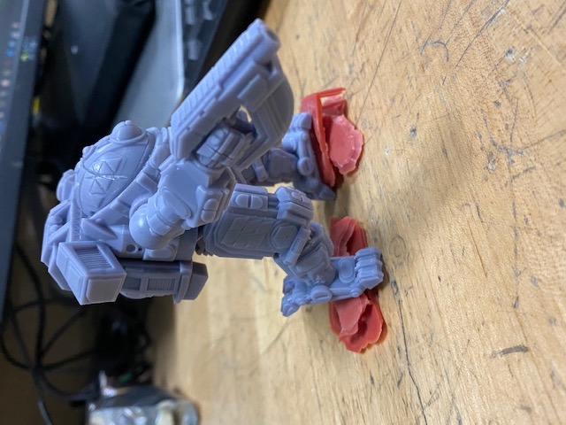 🎲 Thanatos medium recon mech・3D Print with the mars 3 3D printer・Cults
