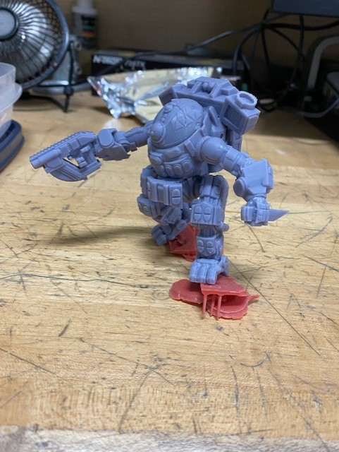 🎲 Thanatos medium recon mech・3D Print with the mars 3 3D printer・Cults
