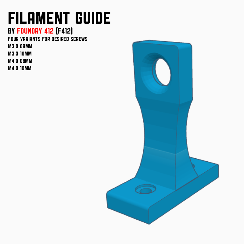 🪢 Filament Guide・Free STL File for ・Cults