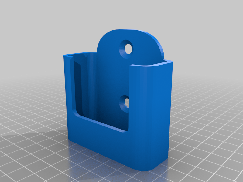 Free STL file air-conditioning remote holder 🏢 ・3D print model to ...