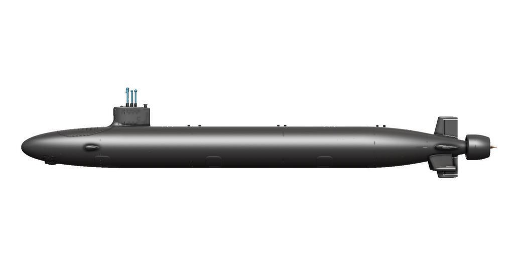 🚁 Virginia Class Submarine・Free 3D File for ・Cults