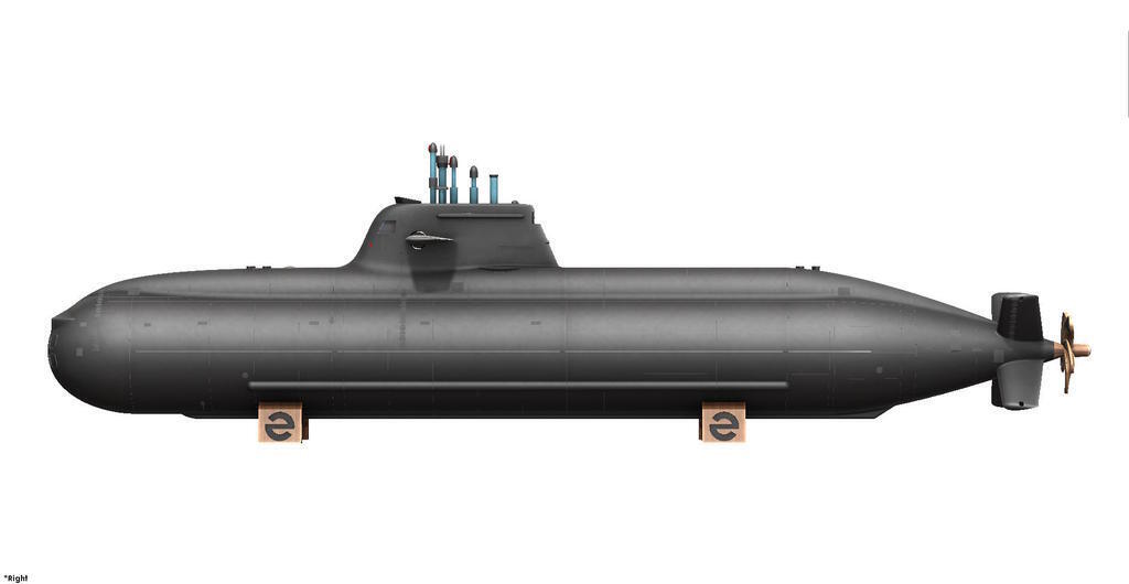 Archivo 3D gratis Type 212 Submarine, U-Boat ⛵ ・Plan de la impresora 3D ...