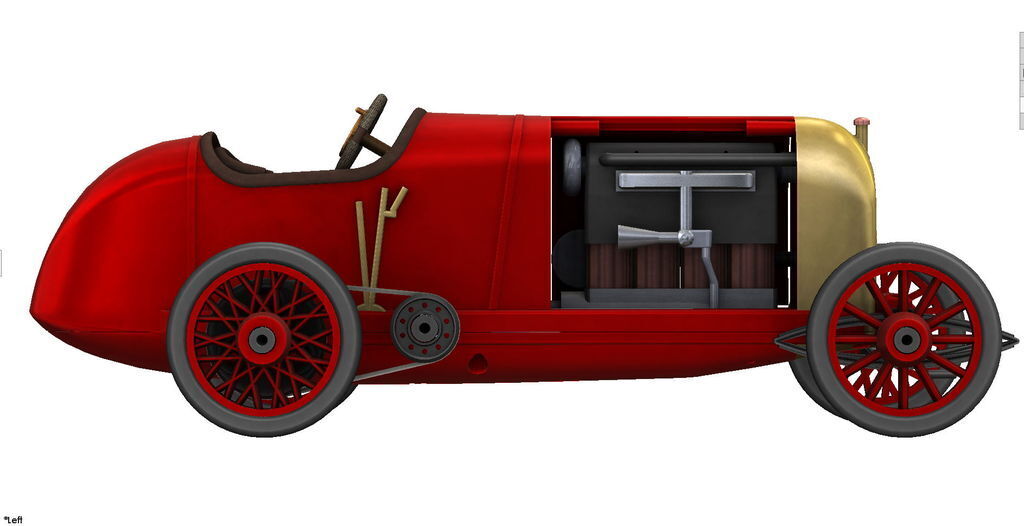 Free 3D file Fiat S76: The Beast of Turin 🚁 ・3D printable model to ...