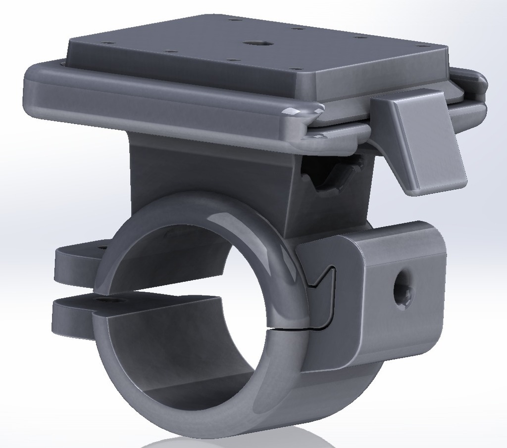 Free 3D file Electronic Device Holder (With Quick Release) for Bikes ⚽ ...