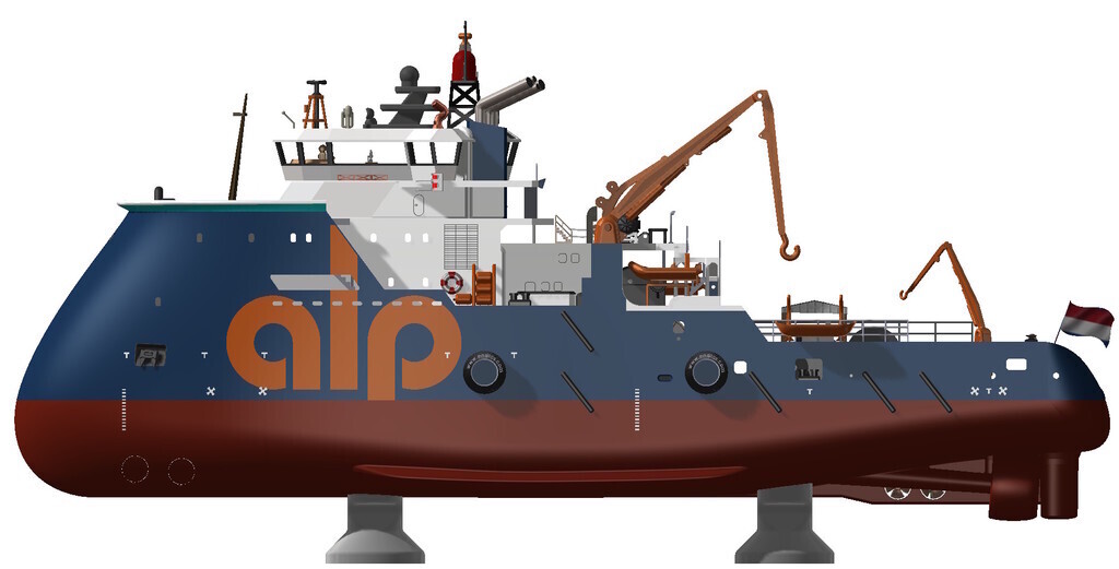 🚁 Future-Class Offshore Tug・Free 3D File for ・Cults