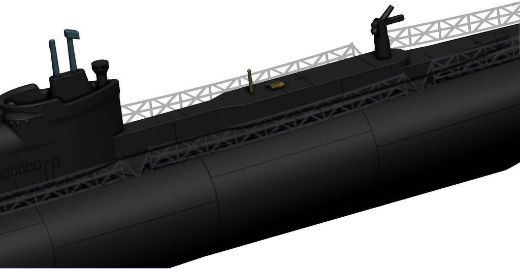 Free 3D file M-Class Submarine 🚁 ・3D printable object to download・Cults