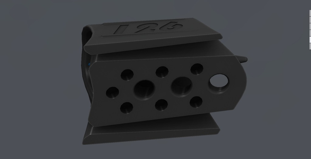 Free 3D file Mini Hood Scoop with turbine 🎲 ・3D print model to download ...