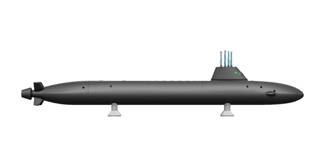 🎨 Dreadnought-class Nuclear Submarine・Free 3D File for ・Cults