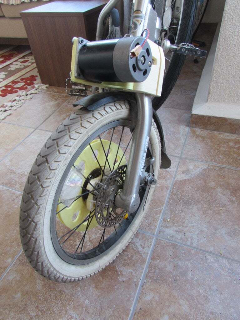 3D printable Strida Bicycle Electric Conversion Kit・Cults