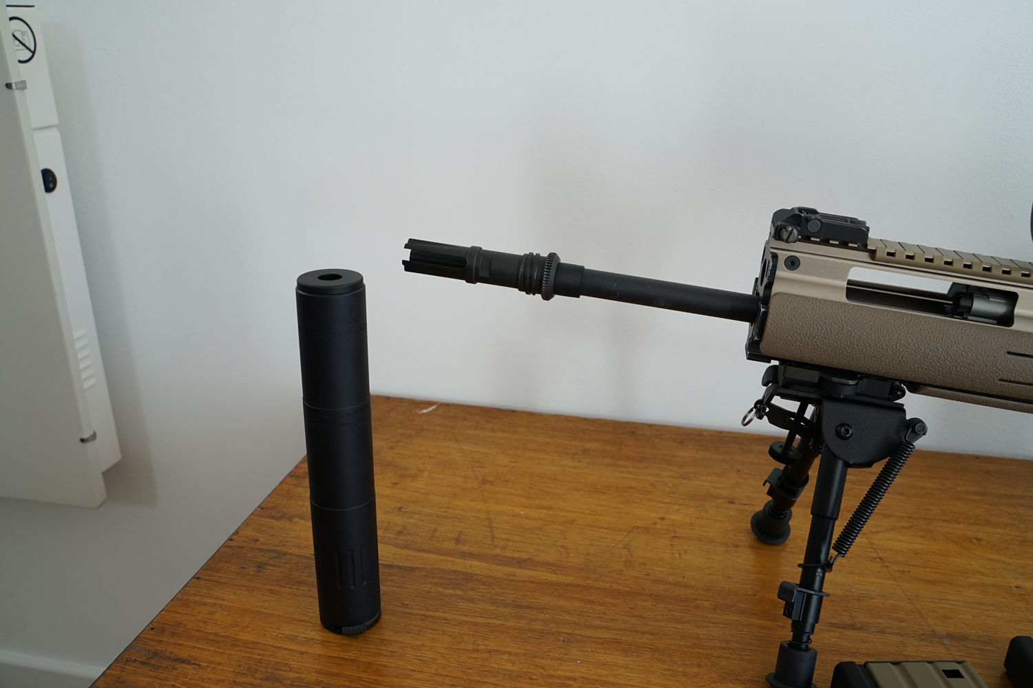 Free STL file Airsoft WE SCAR MK20 SSR Barrel Spacer for Suppressor 🔫 ...