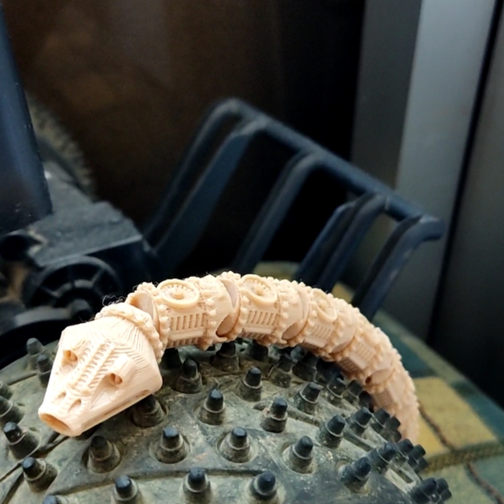 STL file Articulated robot snake 🤖 ・3D print design to download・Cults