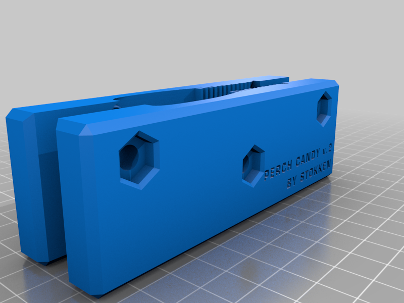 🍬 Perch Candy v.1 (Mold)・Free STL File for 3D printing・Cults