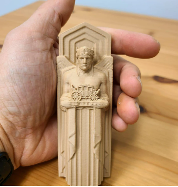 Free STL file Cleveland Guardian of Transportation 🏛️ ・3D print design ...