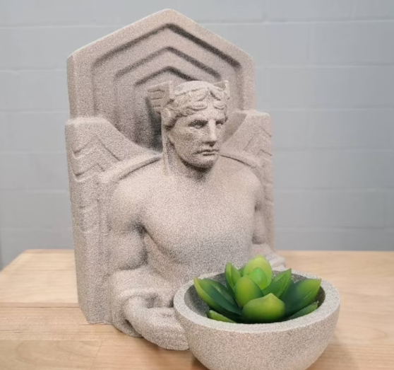 Free STL file The Guardian of Transportation Planter 🪴・3D printable ...