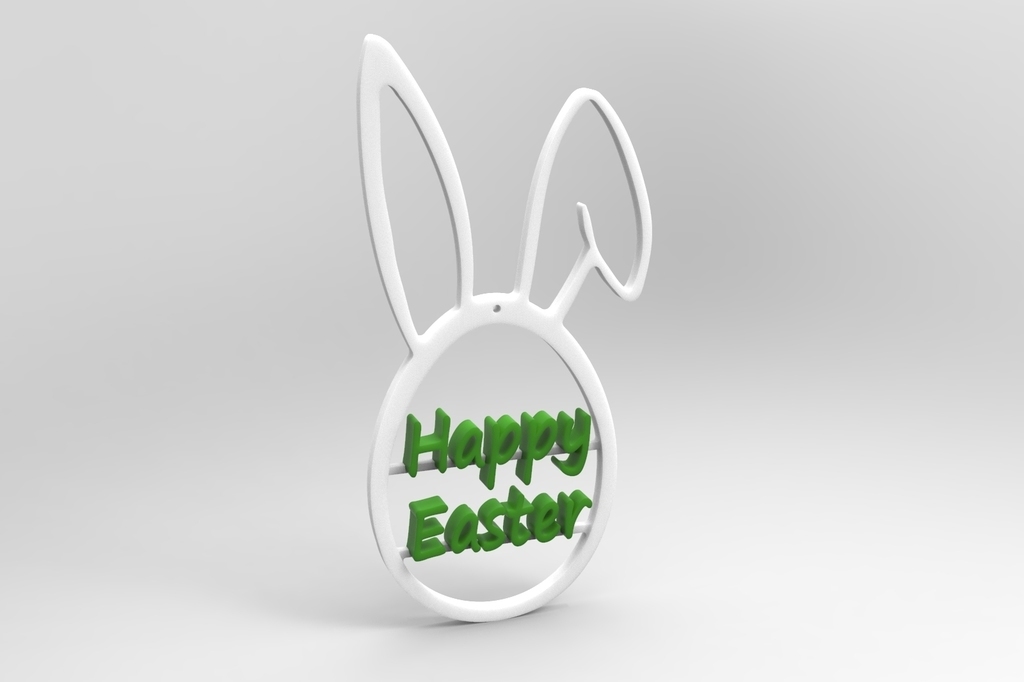 Free 3D file happy easter 🥚 ・3D print design to download・Cults