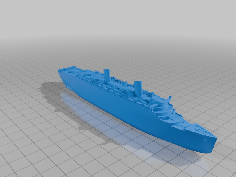 👸 RMS Queen Elizabeth / SS Seawise University・Free 3D File for ・Cults 👸 RMS Queen Elizabeth / SS Seawise University・Free 3D File for ・Cults