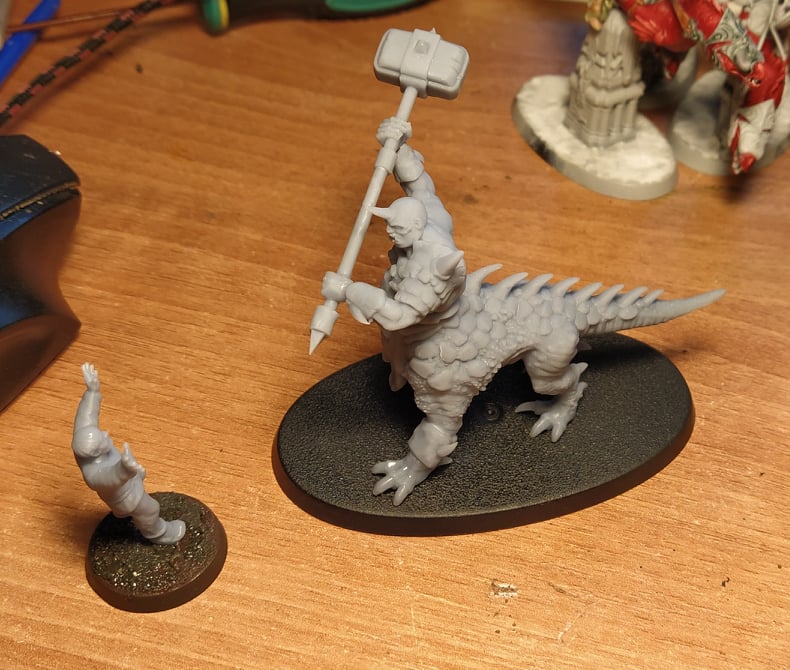 🐉 Dragon Ogre Squad・ STL File for ・Cults