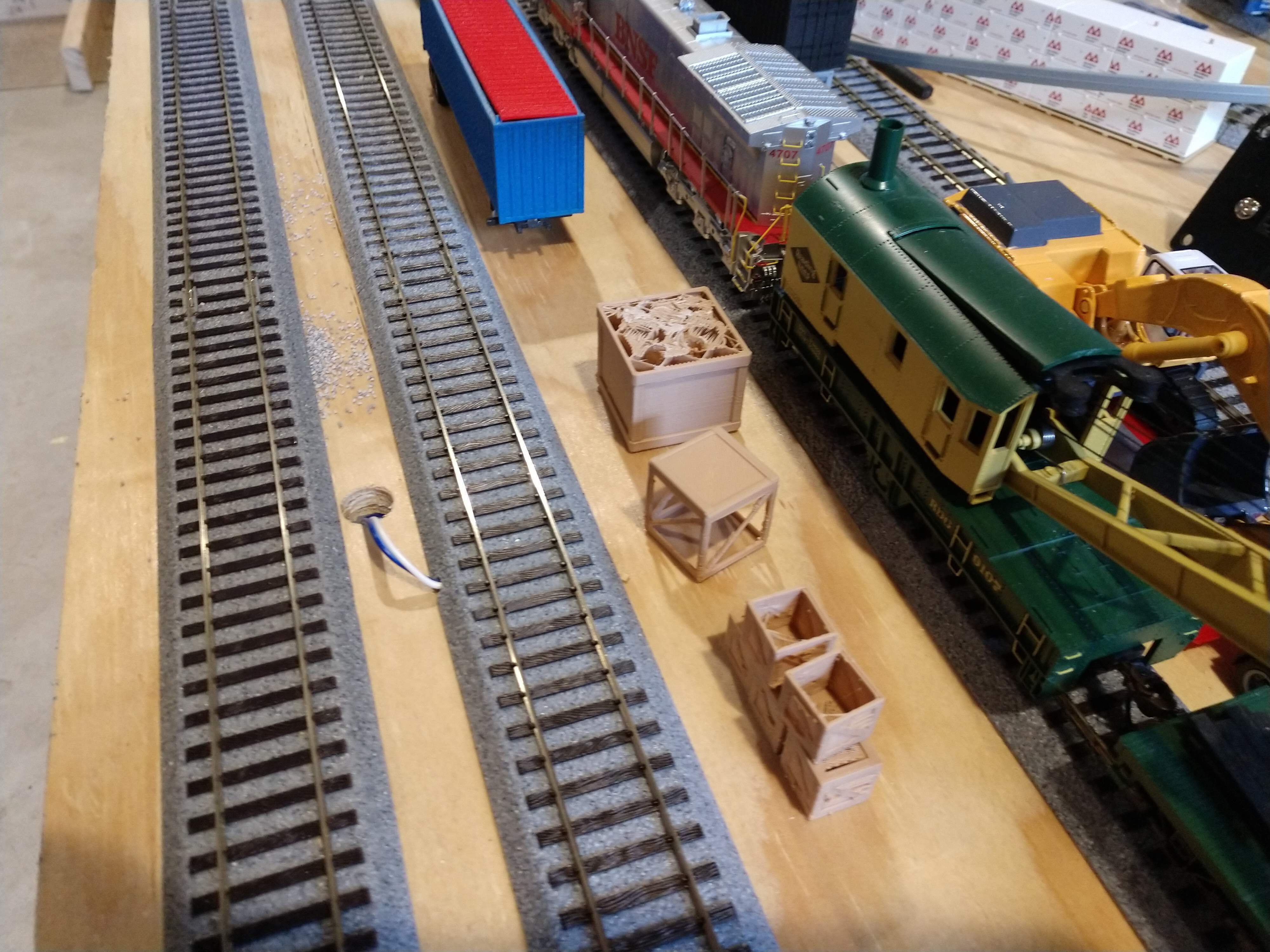 1-87 escala HO Cajas de transporte de madera impreso en 3D・Cults