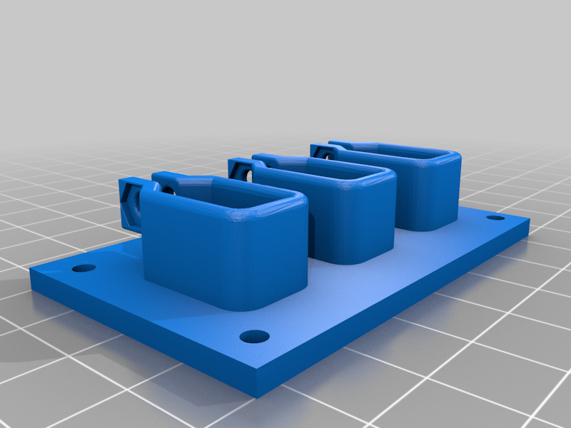 Free 3D file XT60 Triple Panel Mount 🔧 ・Design to download and 3D print ...
