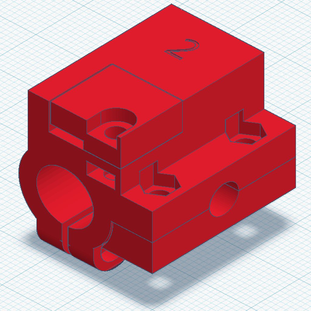 Free 3D file Ultimaker block for 8x11x30 and 6mm cross shafts ・3D ...